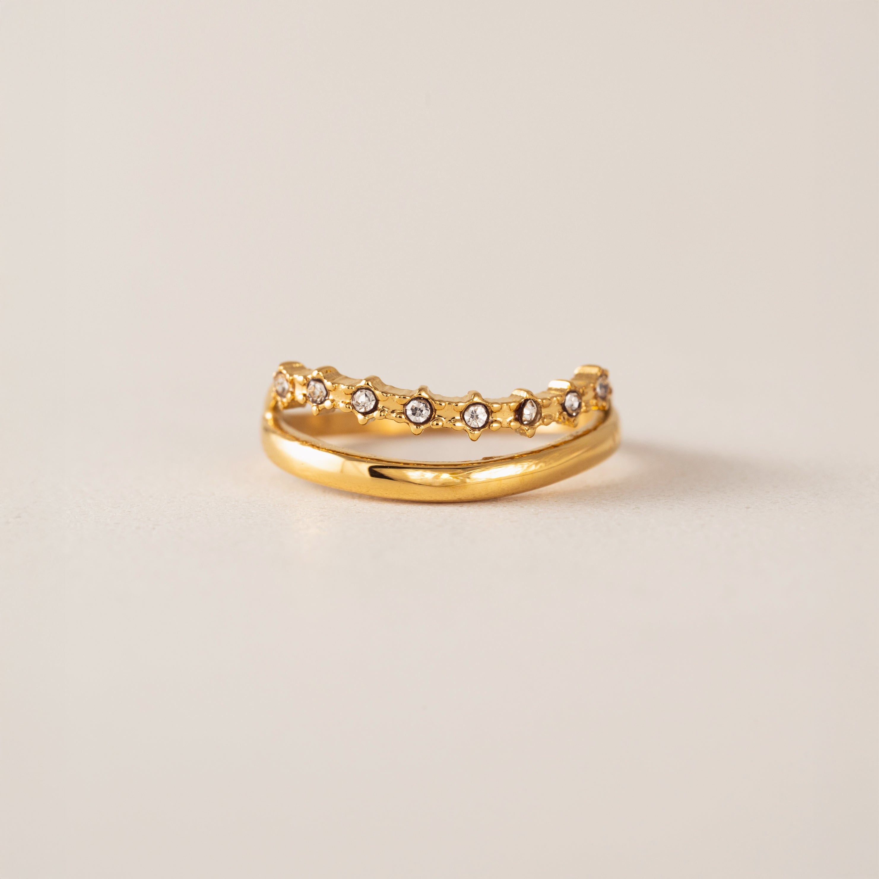 Saturn Double Ring – Lover's Tempo