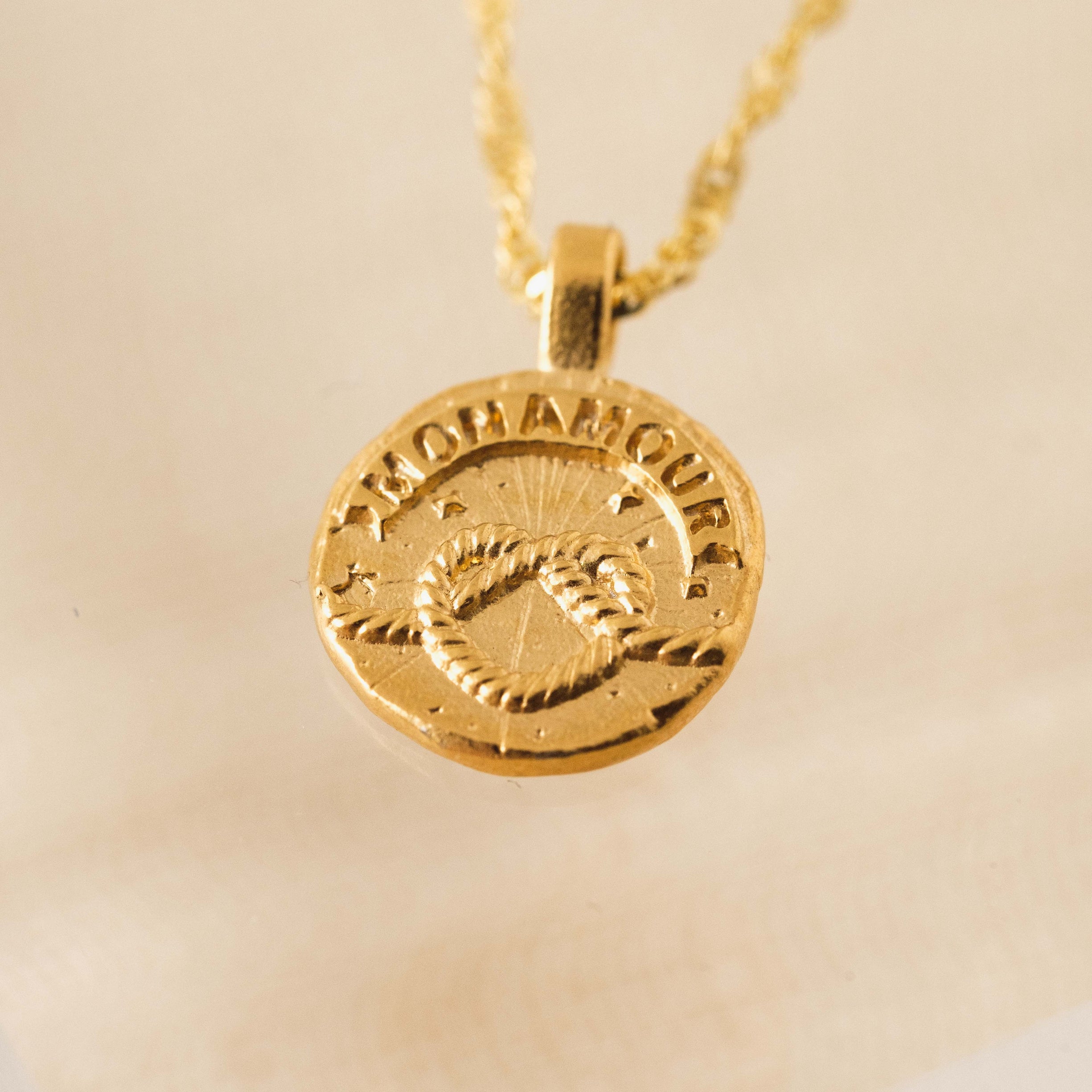 Knot Coin Necklace – Lover's Tempo
